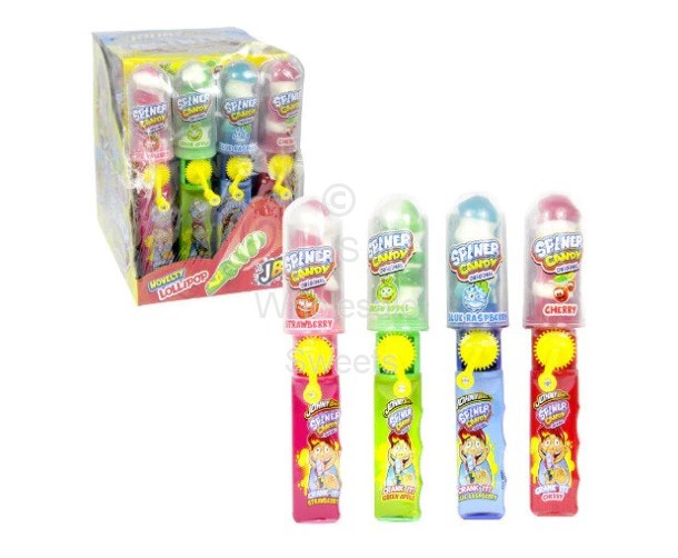 Johnny Bee Spinner Candy Lollipops 16 Count