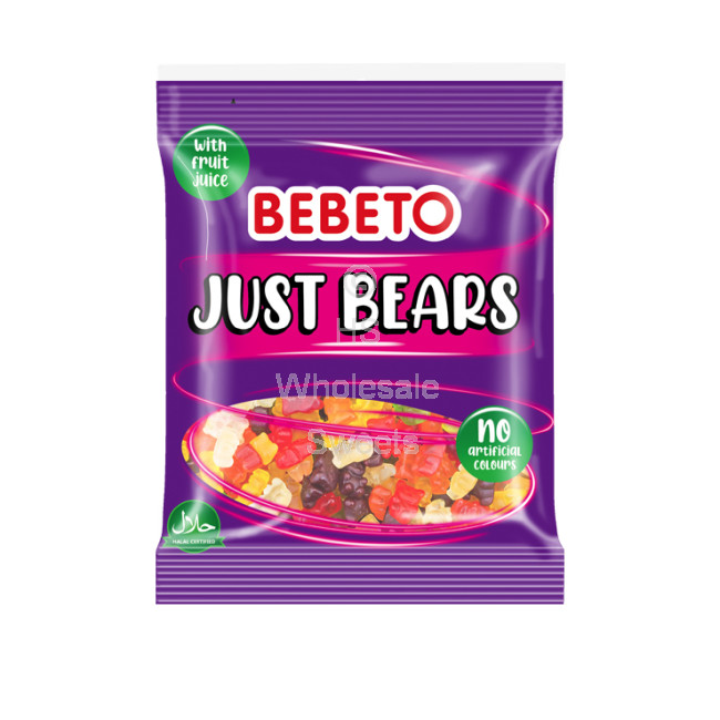 Bebeto Pre Pack Just Bears 10x150g