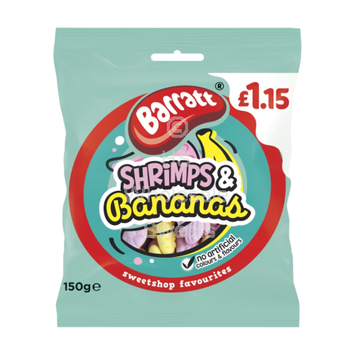 Barrat Shrimp and Banana PMP £1.15 12x150g
