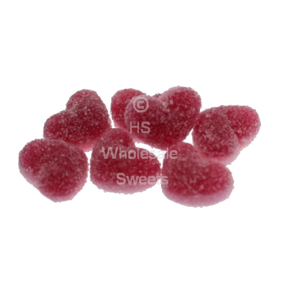 Sweetzone Mini Fizzy Strawberry Hearts | Fizzy Sweets