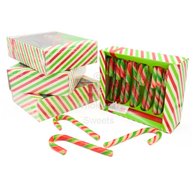 Christmas 12 Candy Canes Box 144g