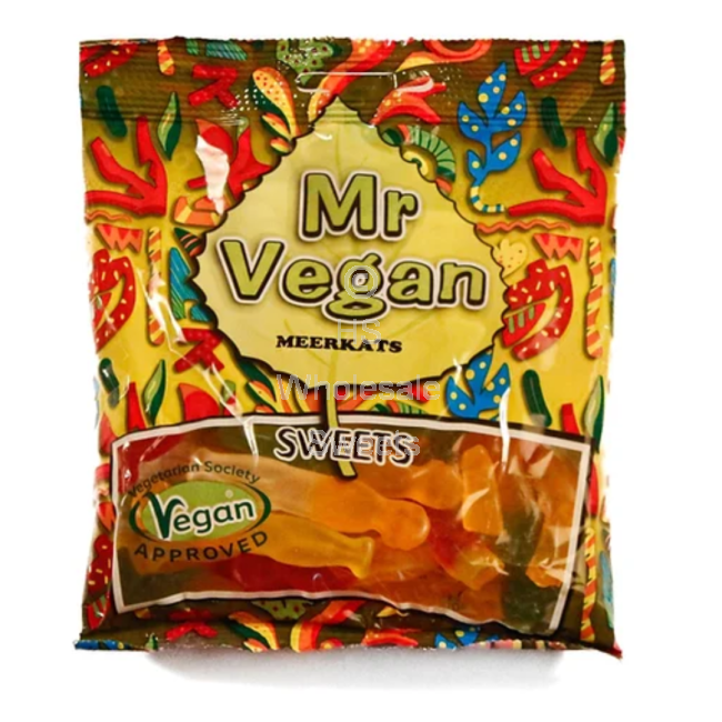JELLY WORMS (MR VEGAN) 12X120G