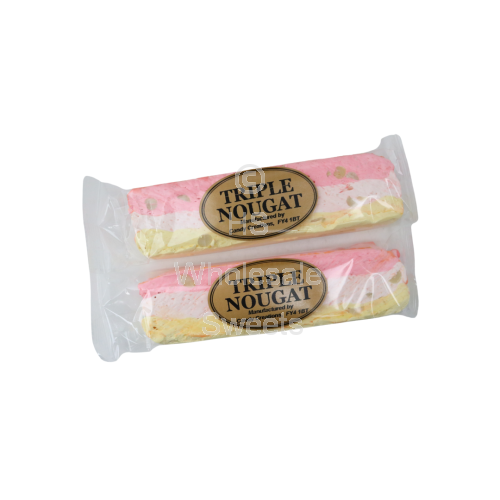 Traditional Confectionery Triple Nougat Bars 16 Count
