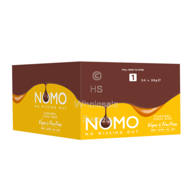 Nomo Caramel Chocolate Bar 24x38g