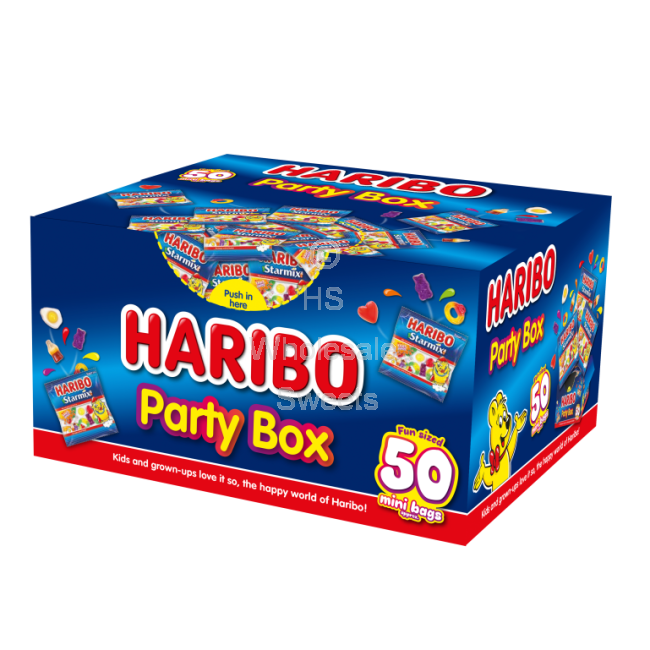 Haribo Starmix Bumper Box 50x16g