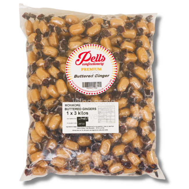 BUTTERED GINGER (PELLS) 3KG