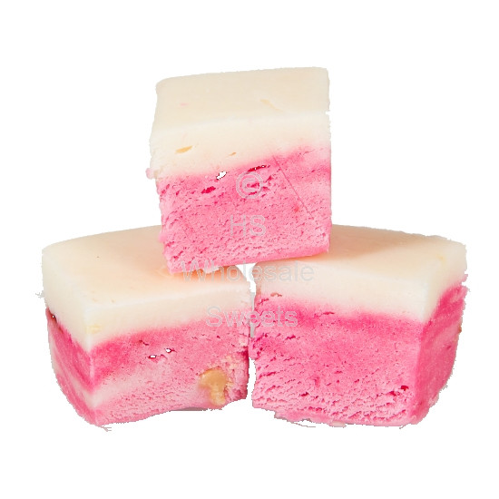 Fudge Factory Pink & White Nougat | Fudge Sweets
