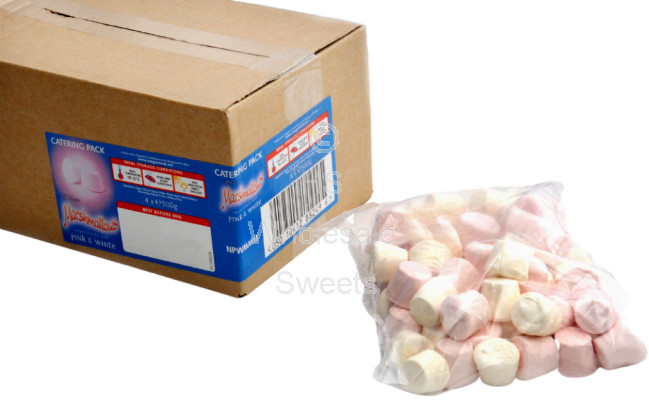 Princess Pink & White Mallows 4X500G