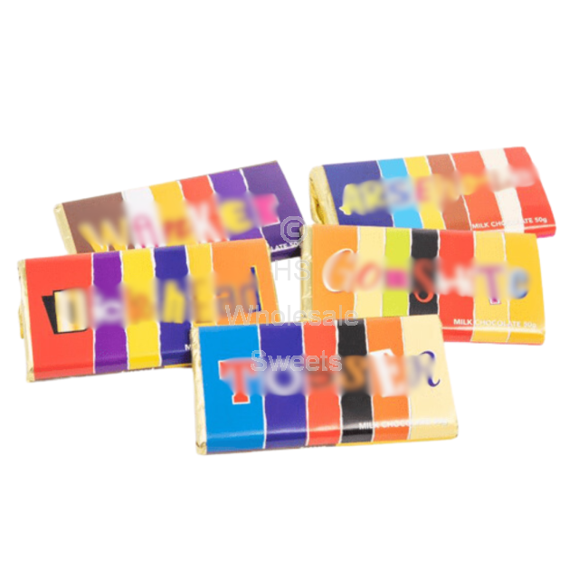 Rude Bars Small 50g Mixed 36pk