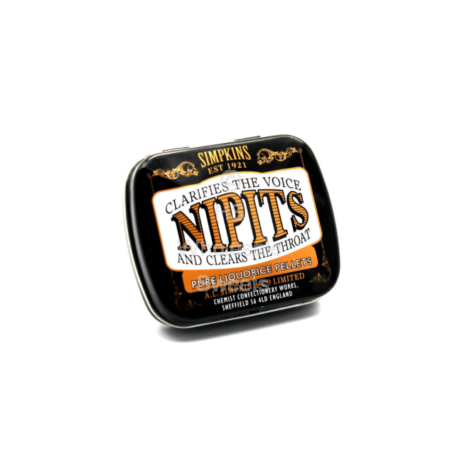 Simpkin Nipits Liquorice Pellets 18x12g