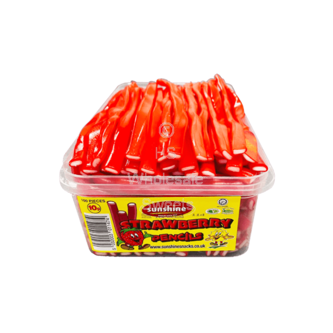 Sunshine Strawberry Pencils 100 Count