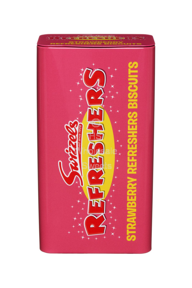 STRAWBERRY REFRESHERS BISCUITS (SWIZZELS) 130G