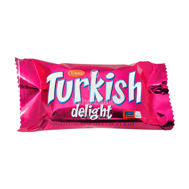 Usas Chocolate Turkish Delight Bar 48 x 43g