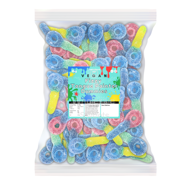 Candycrave Vegan Fizzy Tongue Painter Dummies 2kg