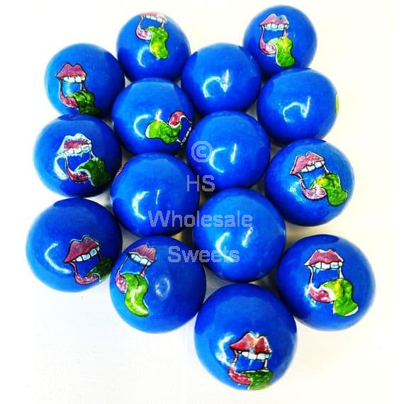 Blue Raspberry Flavour Tongue Painter Design Bubblegum.