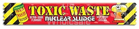 Toxic Waste Nuclear Sludge Cherry Chew Bar 50x20g