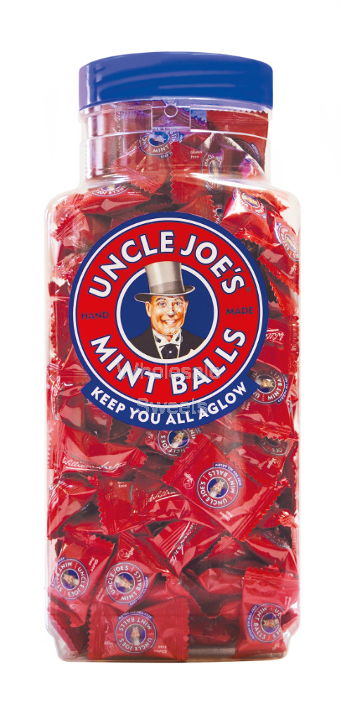Uncle Joe's Mint Balls Jar 1.4kg