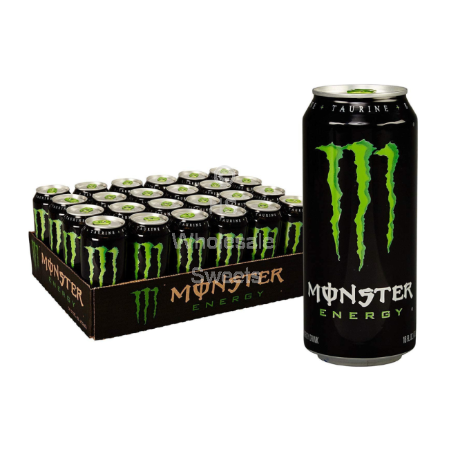 Monster Energy Green Cans 24x500ml