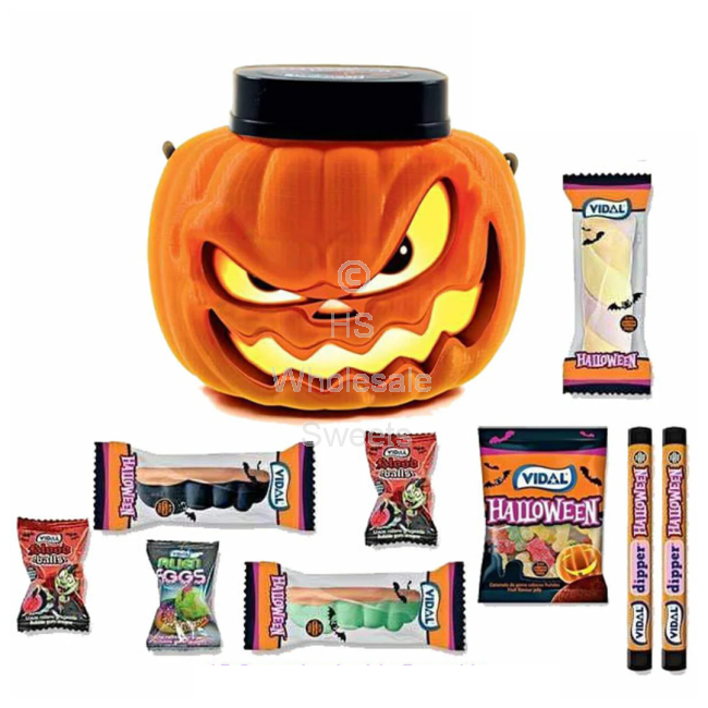 Vidal Pumpkin Halloween Head 200g