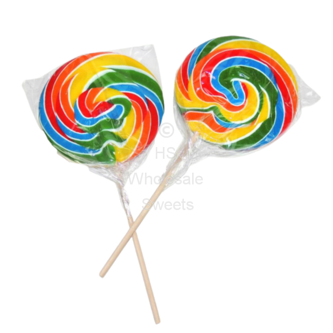 Kandy Kandy Swirly Round Lollies 16 x 125g