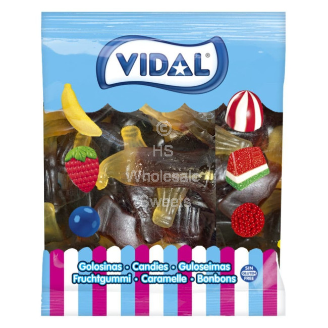 Vidal Giant Cola Bottles 2kg