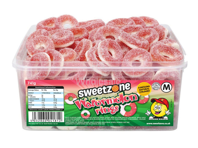 Sweetzone Watermelon Rings Tub 741g