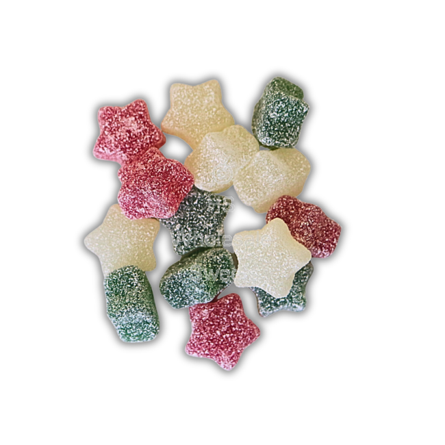Candycrave Vegan Fizzy Christmas Stars 2kg