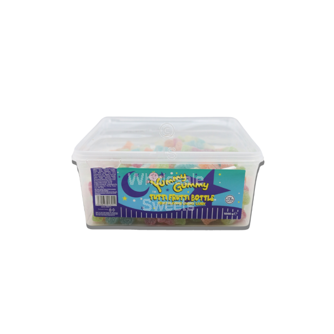 Yummy Gummy Fizzy Tutti Frutti Bottle 1000g Tub