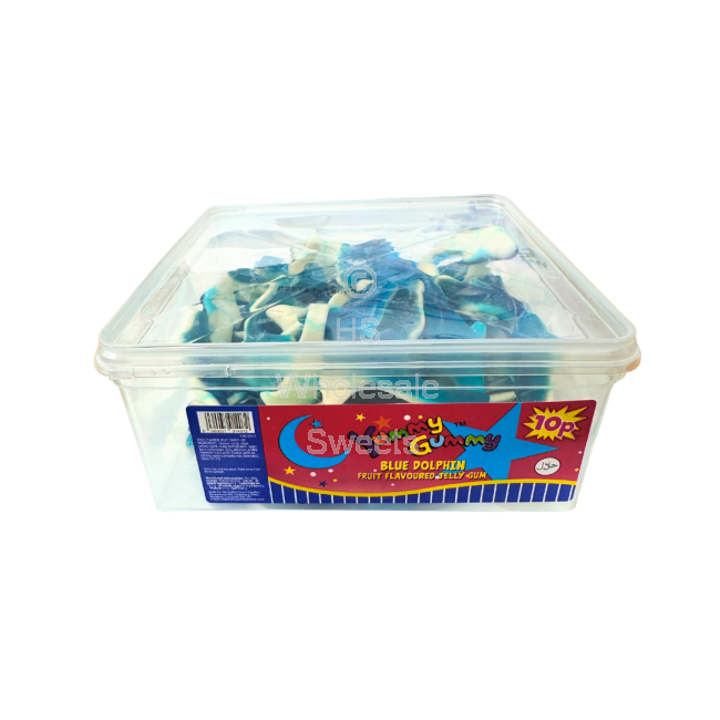 Yummy Gummy Blue Dolphin 900g Tub