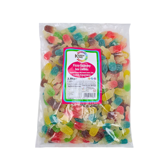 Zed Candy Fizzy Lollies 2.5kg