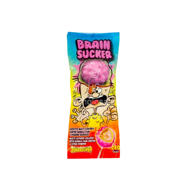 Zed Candy Brain Sucker Lollipop PMP 69p 20 Count